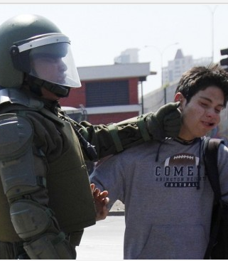 Habla el estudiante agredido por un paco: "Él me dijo: '¿Qué quién soy ...