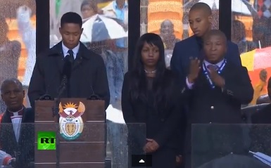 El intérprete chantete del funeral de Mandela fue acusado de asesinato ...