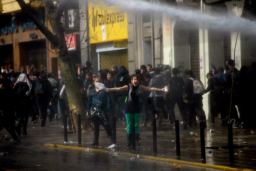 Las mejores fotos de la marcha estudiantil