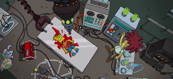 Video: Así Bob Patiño al fin asesinará a Bart Simpson