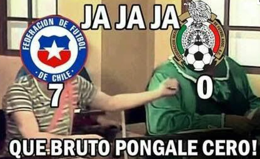 Los memes más divertidos y crueles de la paliza a México