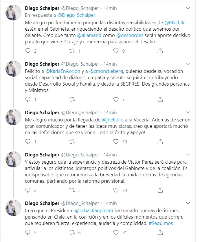 El huracán de emociones positivas que desbordó Diego Schalper tras el ...