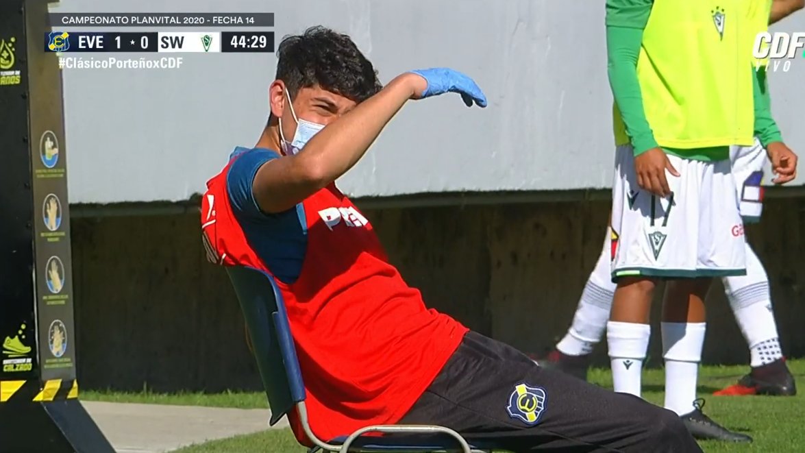 FOTO. Los Simpsons predicen al "relajado" pelotero de Everton que hizo ...