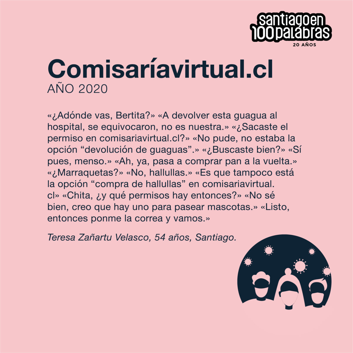 La historia a través de los microcuentos: “Santiago en 100 Palabras ...