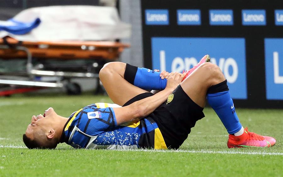 Se encienden las alarmas: Inter entregó detalles de la lesión de Alexis ...