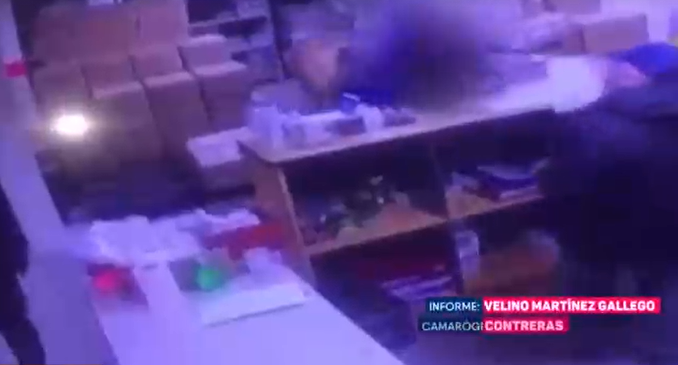 VIDEO. Indagan a dos químicos farmacéuticos por robo de 360 kilos de ...