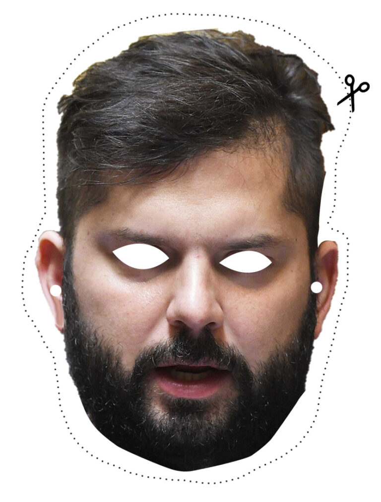HUMOR. Aterradoras máscaras recortables de los candidatos para este ...