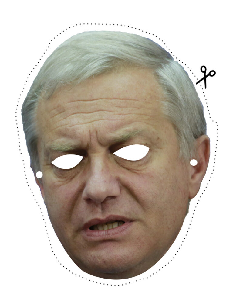 HUMOR. Aterradoras máscaras recortables de los candidatos para este ...