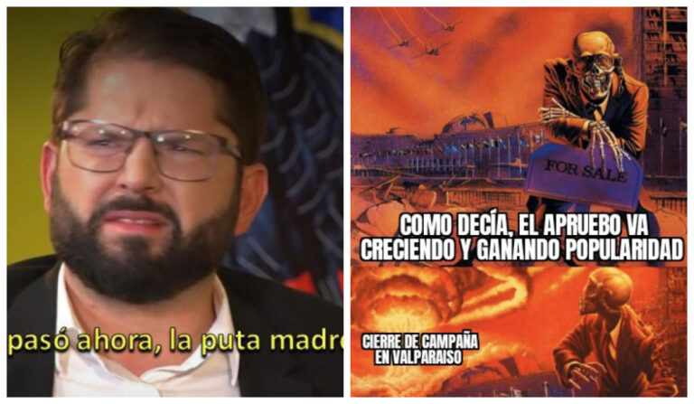 Los memes que dejó el polémico acto del Apruebo en Valparaíso