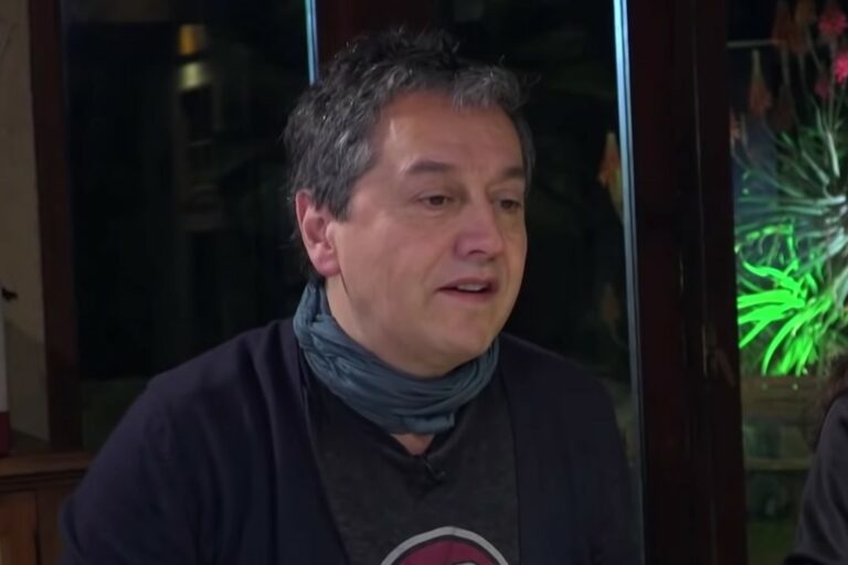 Claudio Reyes reapareció con fuerte crítica a actor nacional