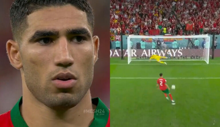 El penal de Hakimi con que Marruecos eliminó a España