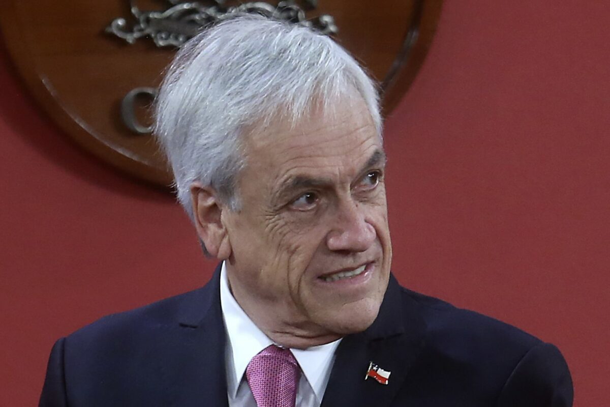 La foto de Sebastián Piñera en la final de Qatar 2022