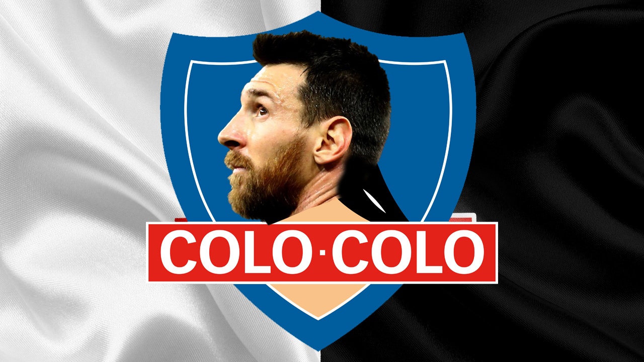 HUMOR. ¡Las primeras imágenes de Messi en Colo Colo!