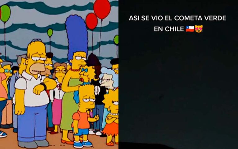 Los memes que dejó el cometa verde que dejó pagando a Chile