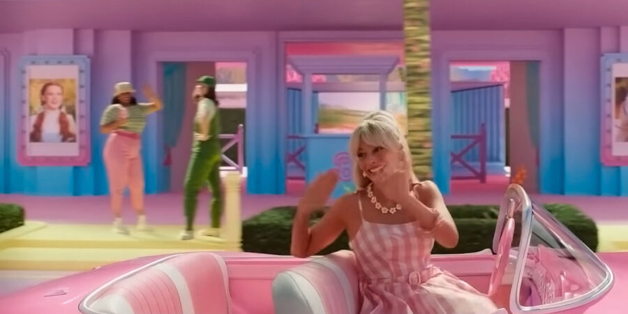 Recrean trailer de Barbie con Cathy Barriga y Benjamín Vicuña