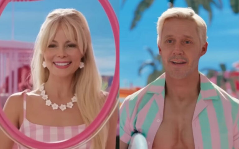 Recrean trailer de Barbie con Cathy Barriga y Benjamín Vicuña