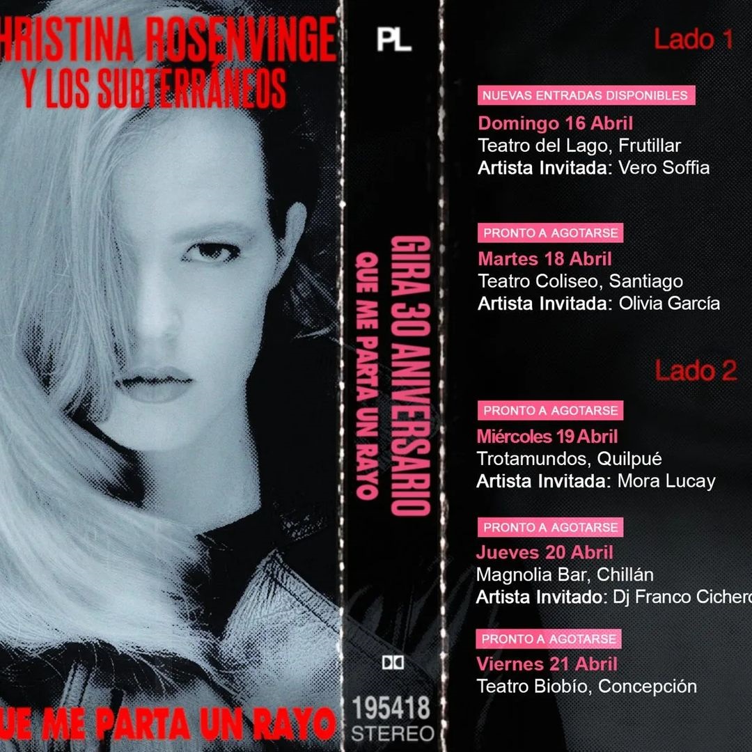 Christina Rosenvinge explica por qué trascendió Que me parta un rayo