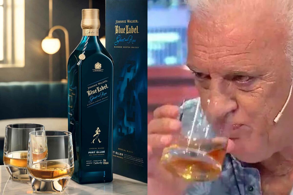 Cuánto cuesta el Blue Label, el trago que popularizó el Coco Basile