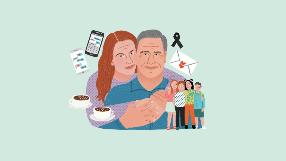 El amor después del amor: una pareja que se conoció tras enviudar