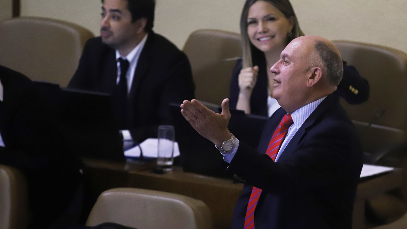 El cruce en plena Cuenta Pública entre Boric y Bodadilla