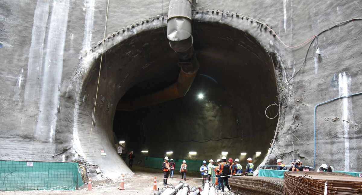 Metro revela avances en la construcción de la Línea 7: estación en ...