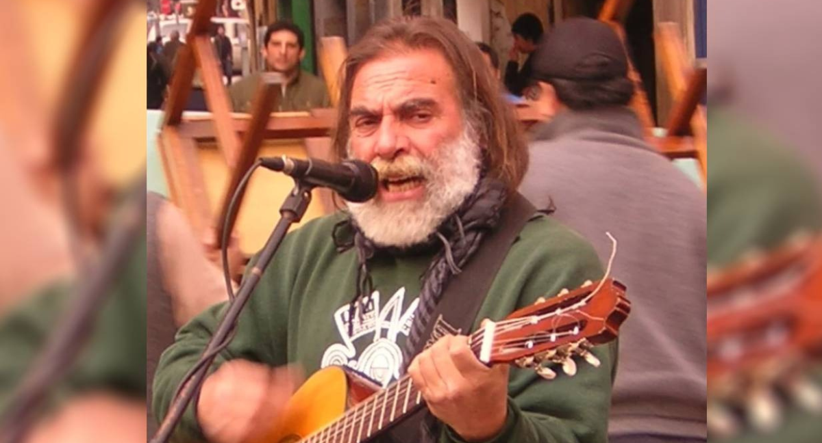 Charles Labra, ex Sol y Lluvia, y sus 25 años como músico callejero ...