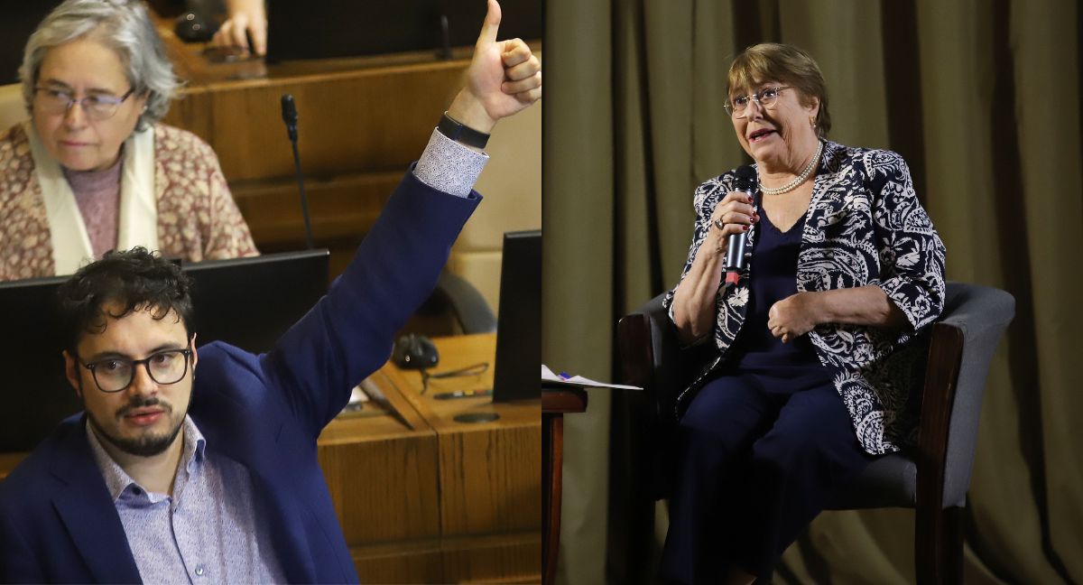 El apoyo del jefe de bancada del Frente Amplio a Michelle Bachelet