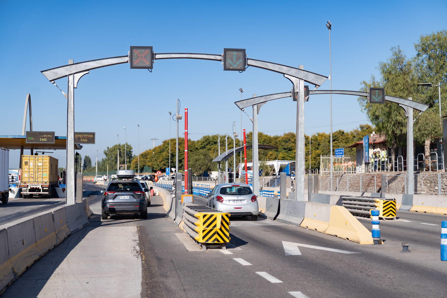 Fin al peaje manual en el acceso sur de Santiago: inician obras para ...