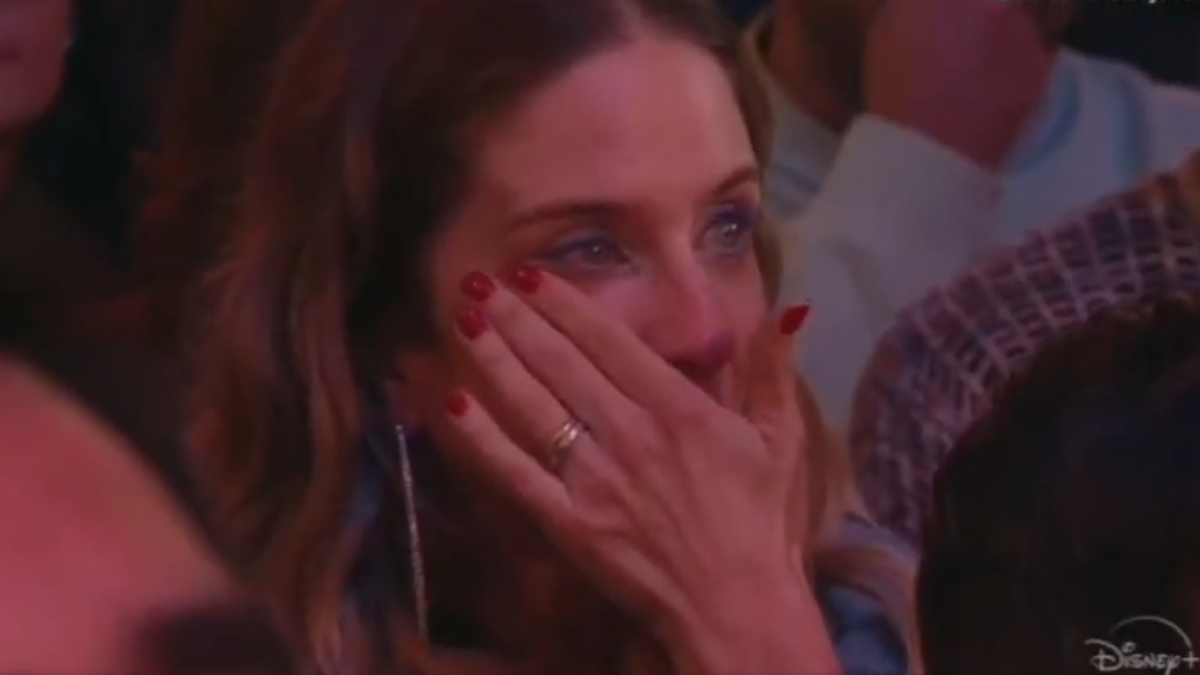 La emoción de Alison Mandel por Pedro Ruminot: la comediante ya había ido a la Quinta a apoyar a ...