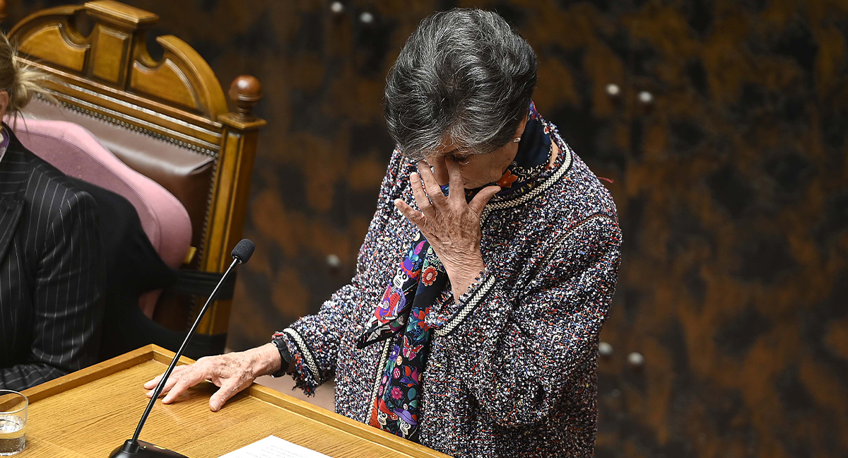 Isabel Allende en su despedida del Senado: "Nunca he usado mi cargo ...
