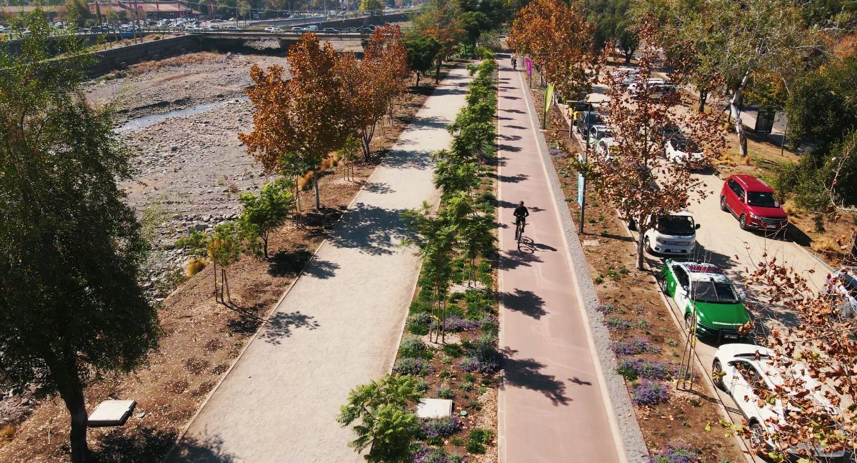 Ciclovía Mapocho 42K, que conectará 11 comunas de Santiago, suma nuevo ...