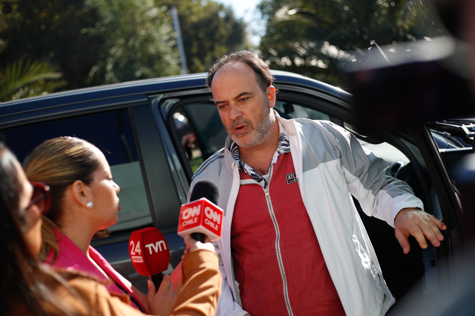 Daniel Sauer en su regreso a la cárcel: "Vengo triste, pero a cumplir ...