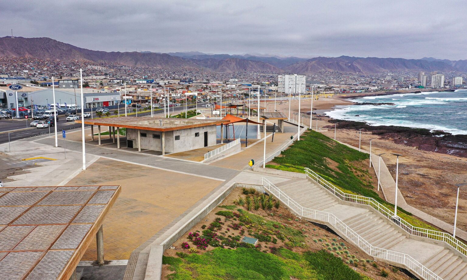 Así es el nuevo borde costero de Antofagasta: tuvo inversión de $14 mil ...