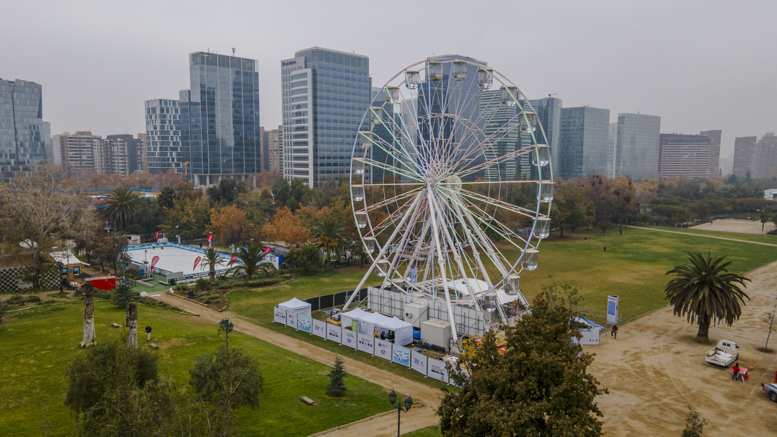 Parque Araucano inaugura Gran Rueda de 30 metros: estará disponible ...