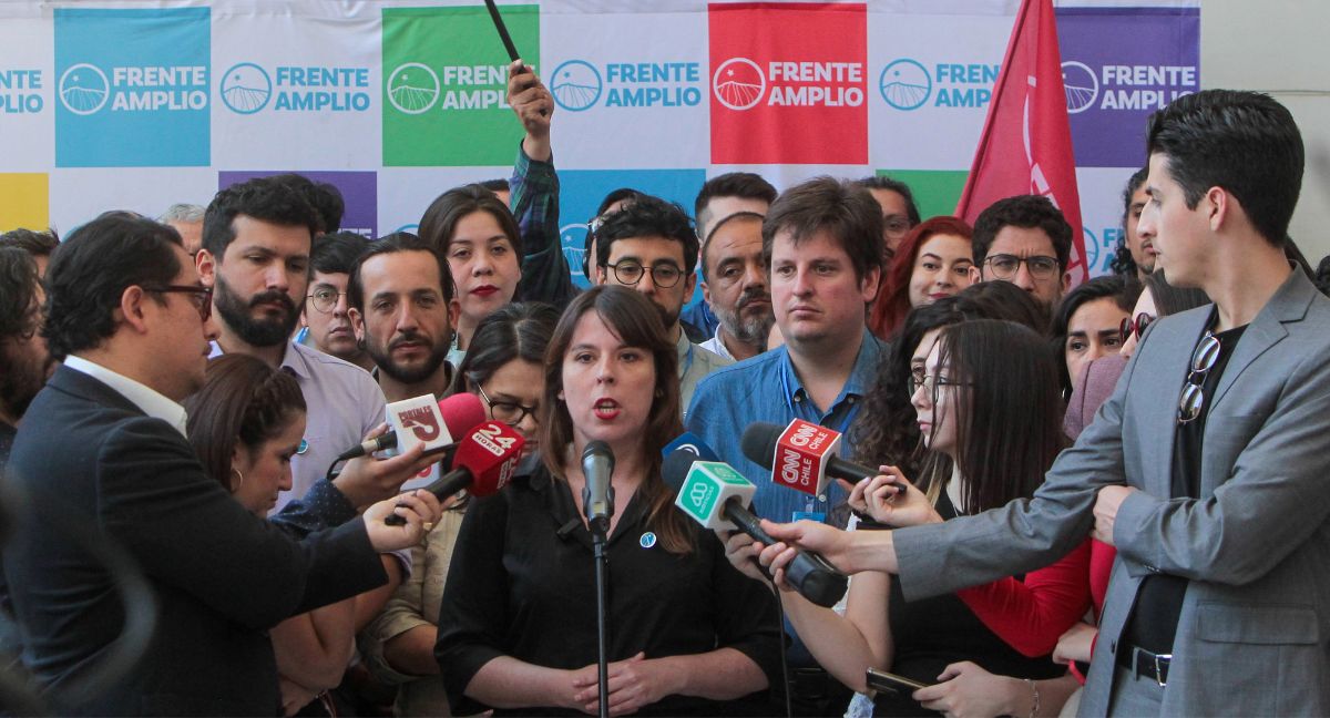 El áspero comité central del Frente Amplio en donde se sinceró la incomodidad con la campaña de ...