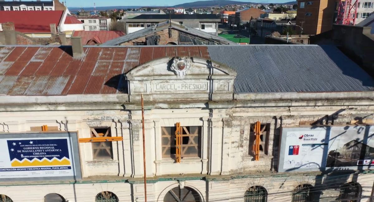 Avanza la recuperación de histórico edificio de Punta Arenas: antigua cárcel de 1899 y compañía ...