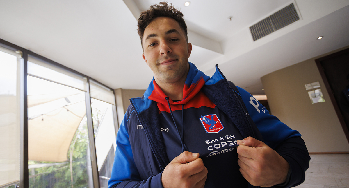 Nicolás Saab, la joven figura de los Cóndores que marcó el try para ...