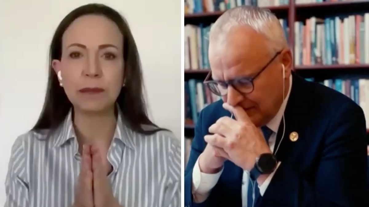 El emotivo llamado a María Corina Machado