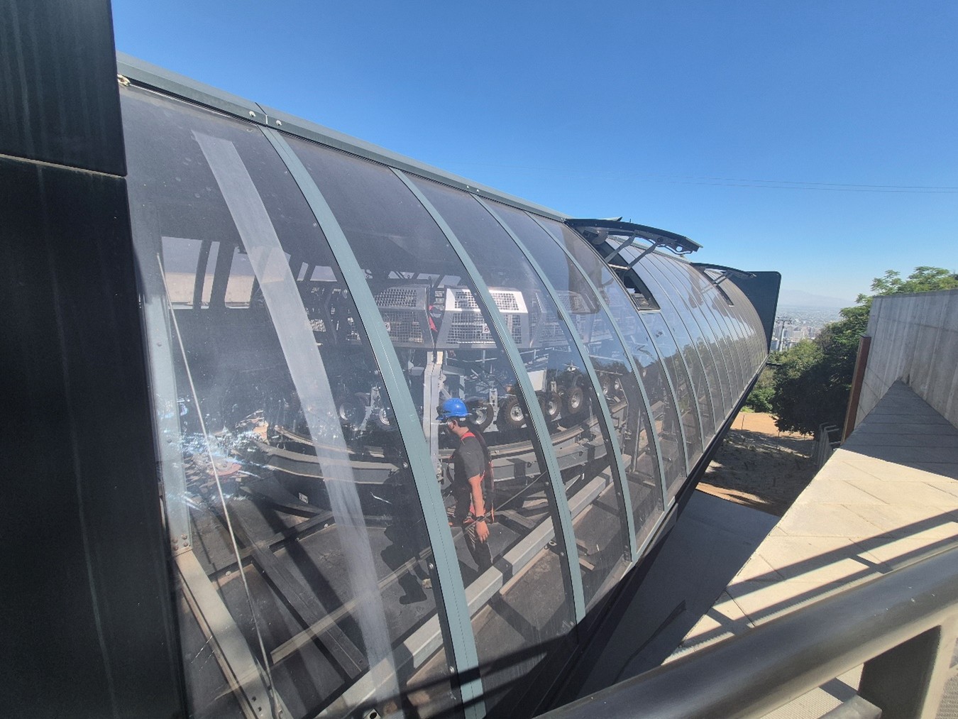 Preparan puesta en marcha de Teleférico Pío Nono para el verano