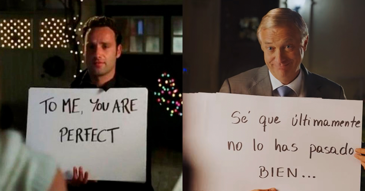 La Parodia De La Película Love Actually A La Que Recurrió José Antonio