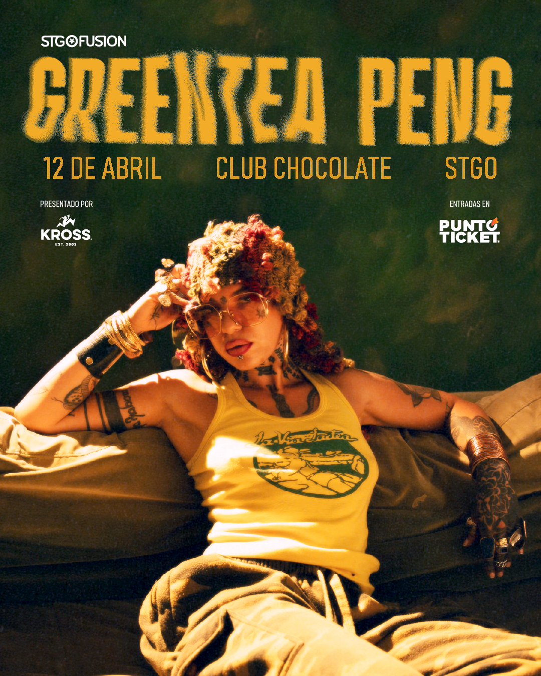 El neo-soul de Greentea Peng aterrizará por primera vez en Chile