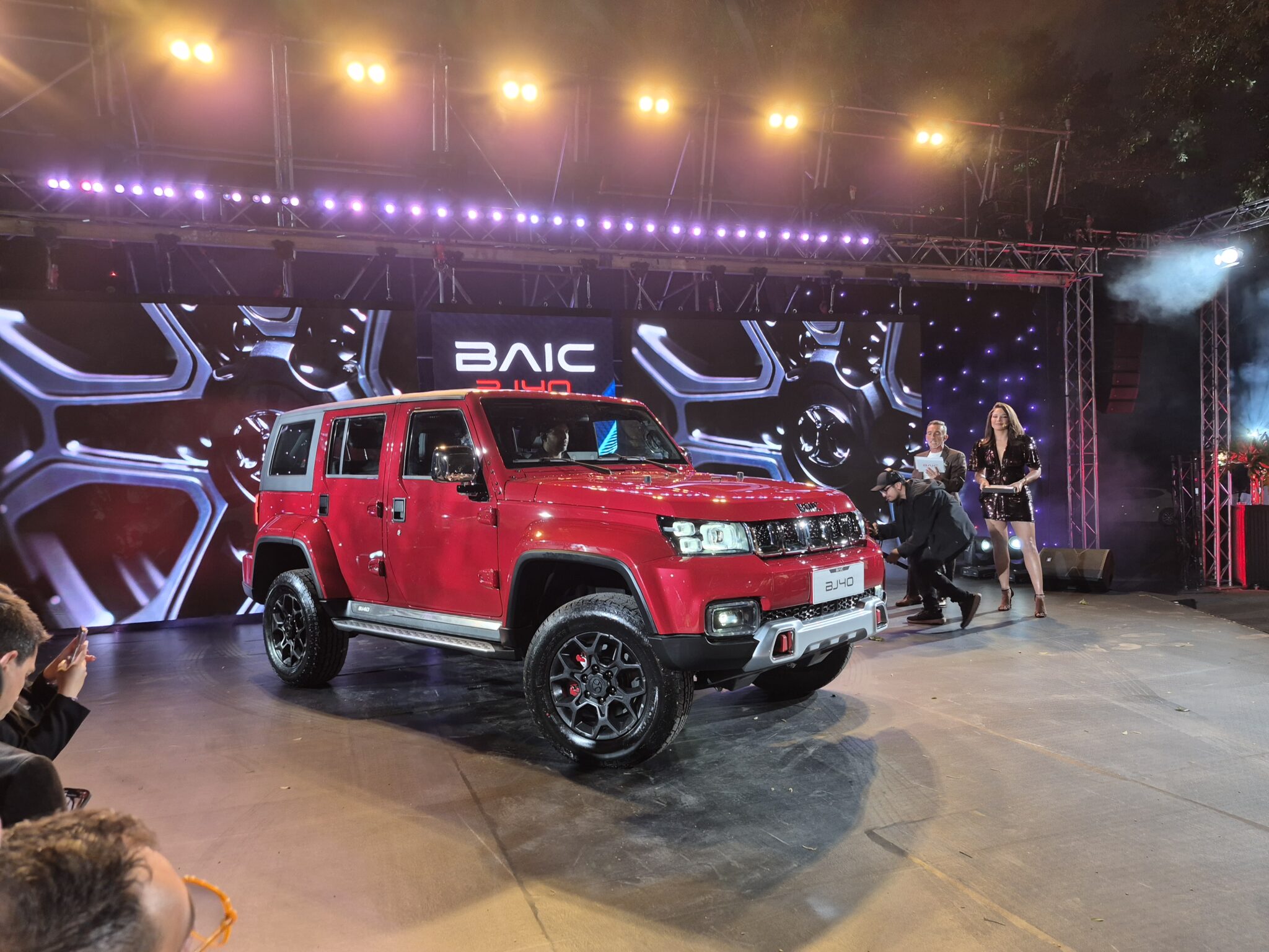 Relanzamiento de BAIC en Chile con nueve modelos
