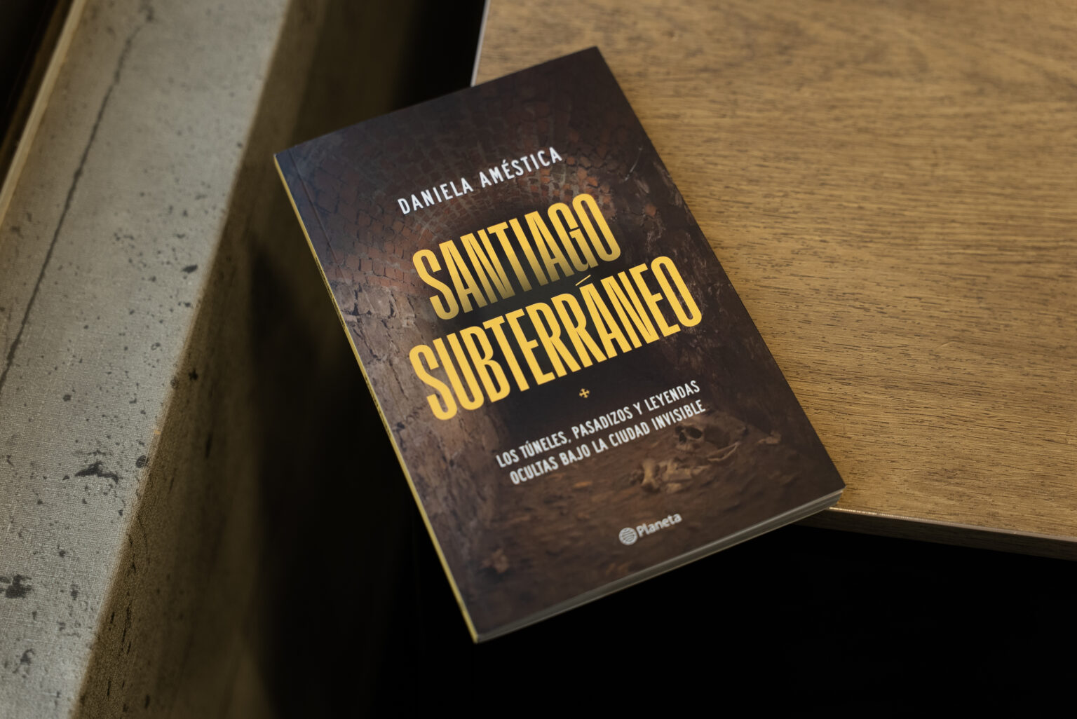 Daniela Améstica, autora de "Santiago Subterráneo", que revela la ...
