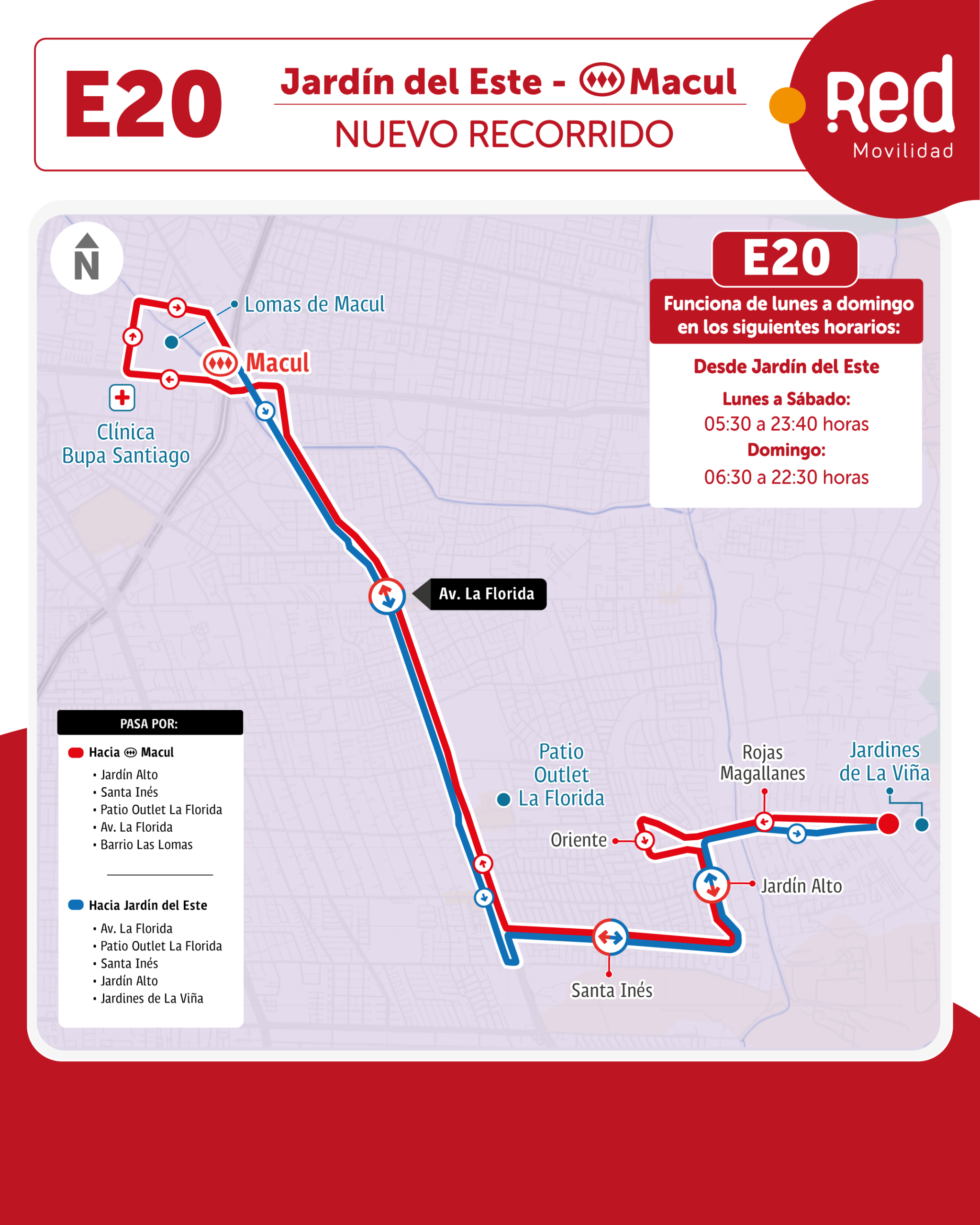 Red Movilidad estrenará dos nuevas micros este fin de semana: revisa ...