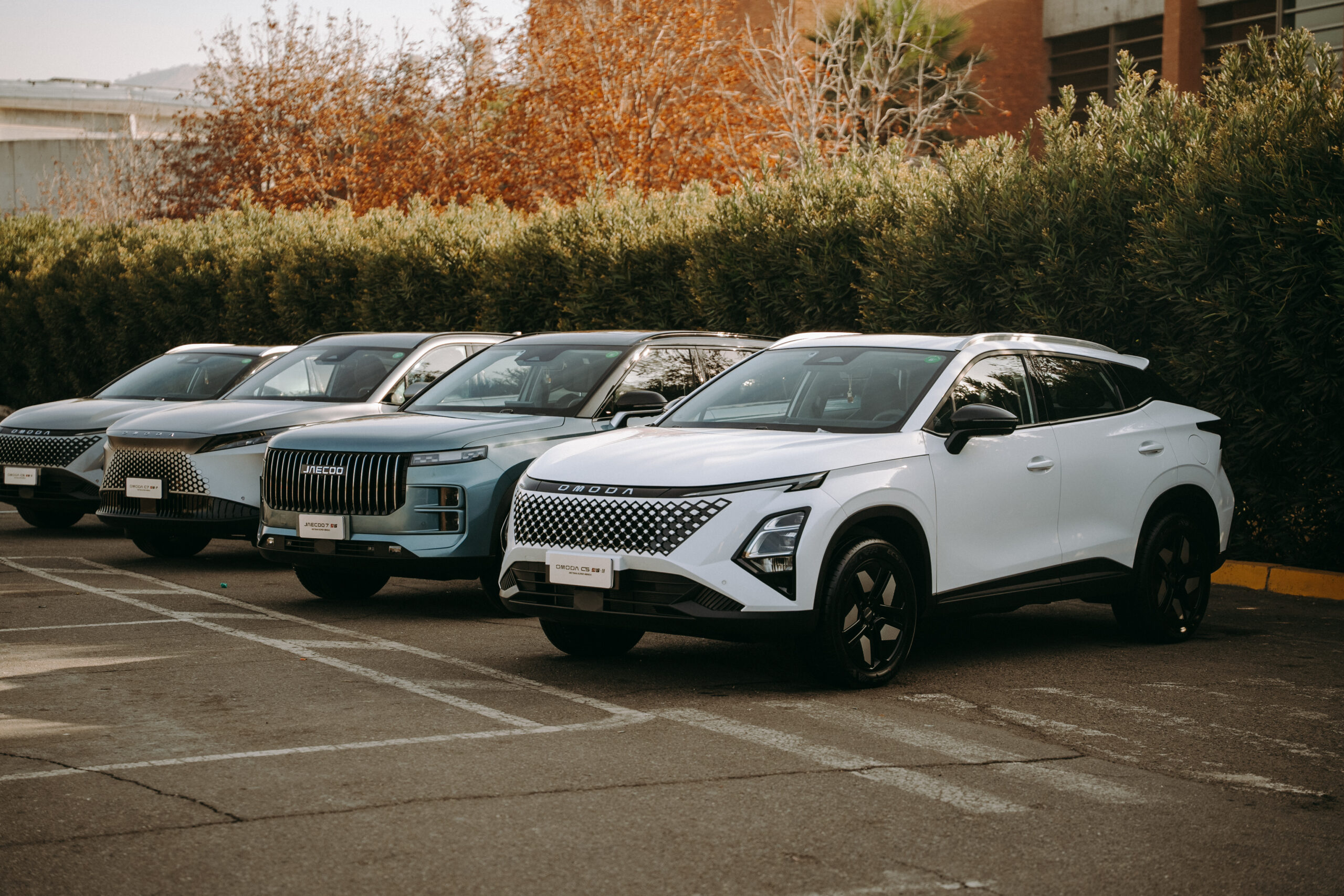Híbridos OMODA JAECOO Chile: tres SUV para 2026